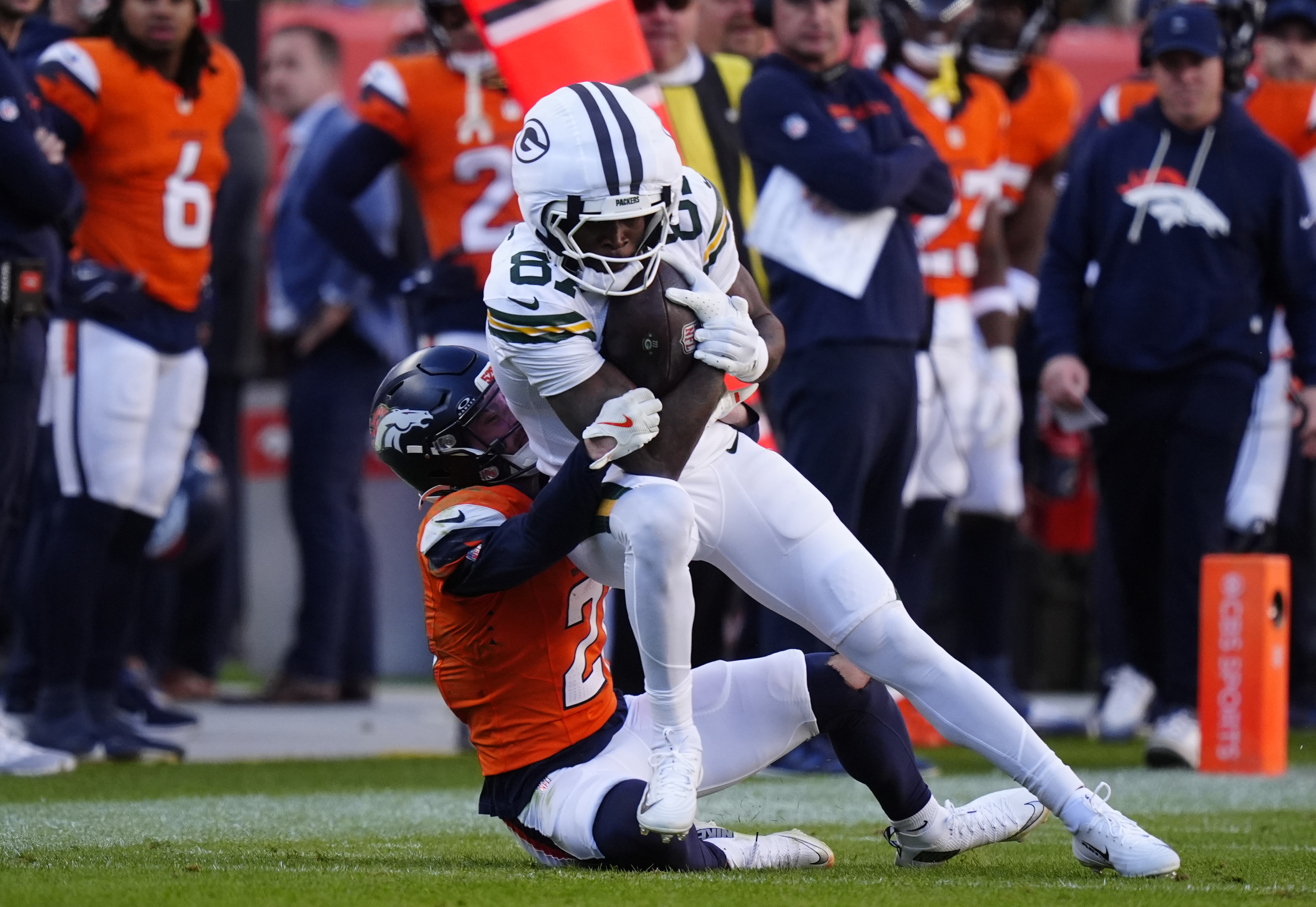 Broncos vs. Packers first quarter recap