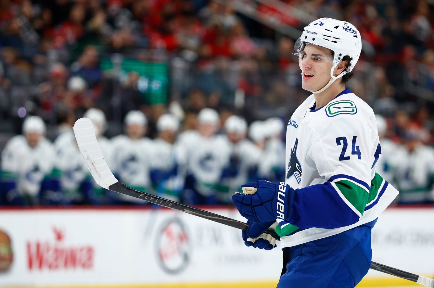 Zeev Buium scores in his Canucks debut as Vancouver beats the Devils 2-1