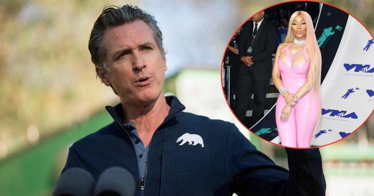 Nicki Minaj trolls Gavin Newsom for wanting to run for president in ...