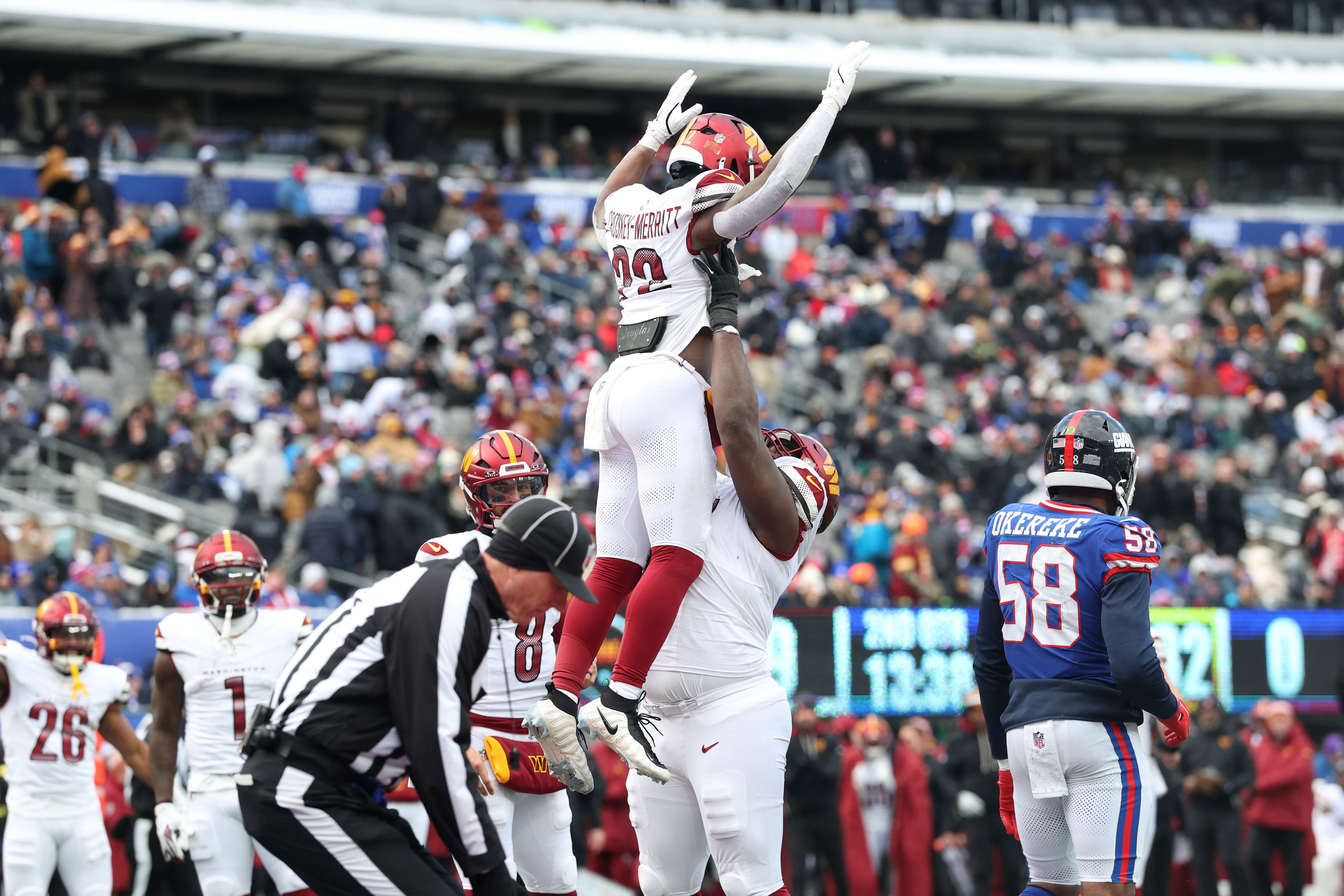 Washington Commanders vs New York Giants 3rd quarter