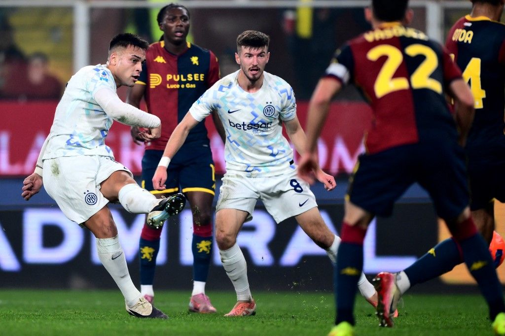 Hasil Liga Italia - Lautaro Martinez menggila, Inter Milan rebut capolista