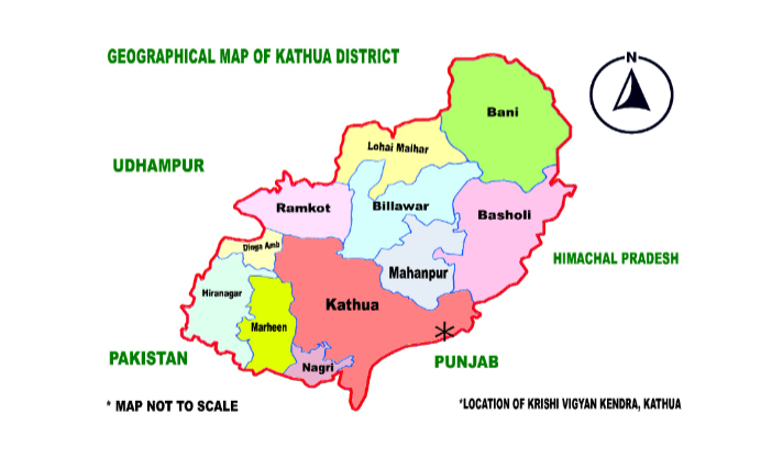 Which district is known as the gateway of Jammu & Kashmir?