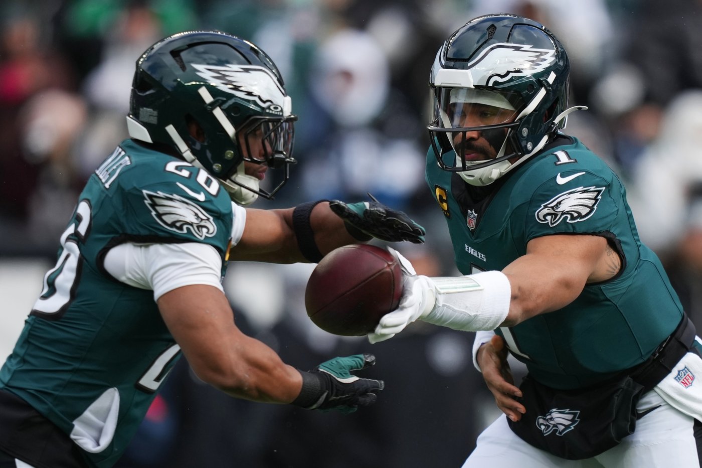 Eagles are one win away from a second straight NFC East title and a ...