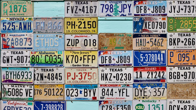 These US states still require a front license plate