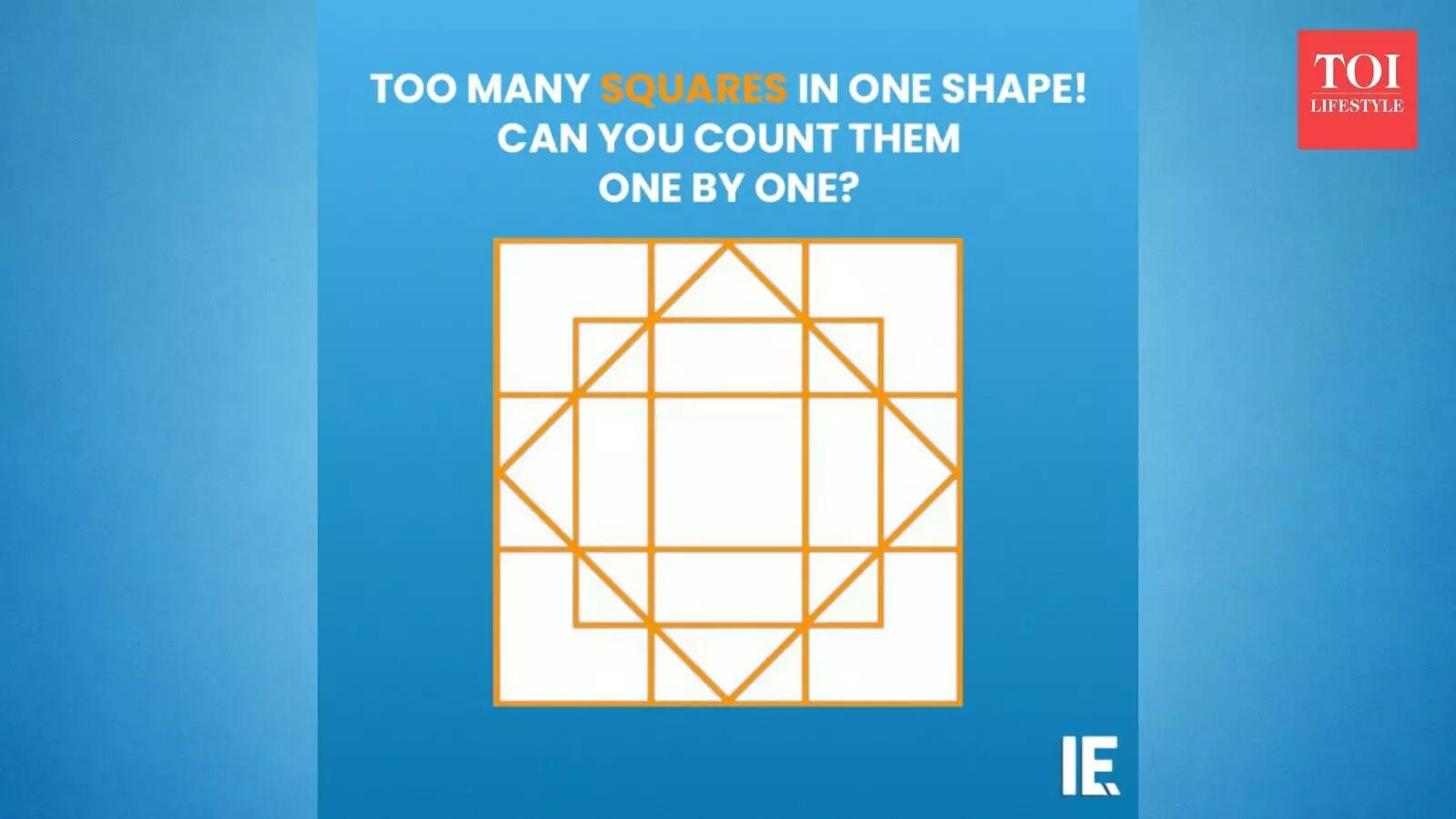 Brain teaser: Only a clever person can correctly count the number of ...