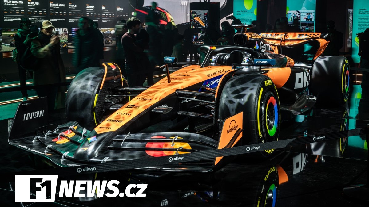 Formule 1 v Praze? Holešovice ožily rychlostí McLarenu