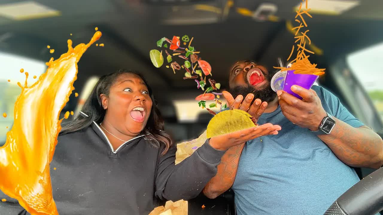 Smacking food out of my angry husband's hand to see his reaction! *Bad ...