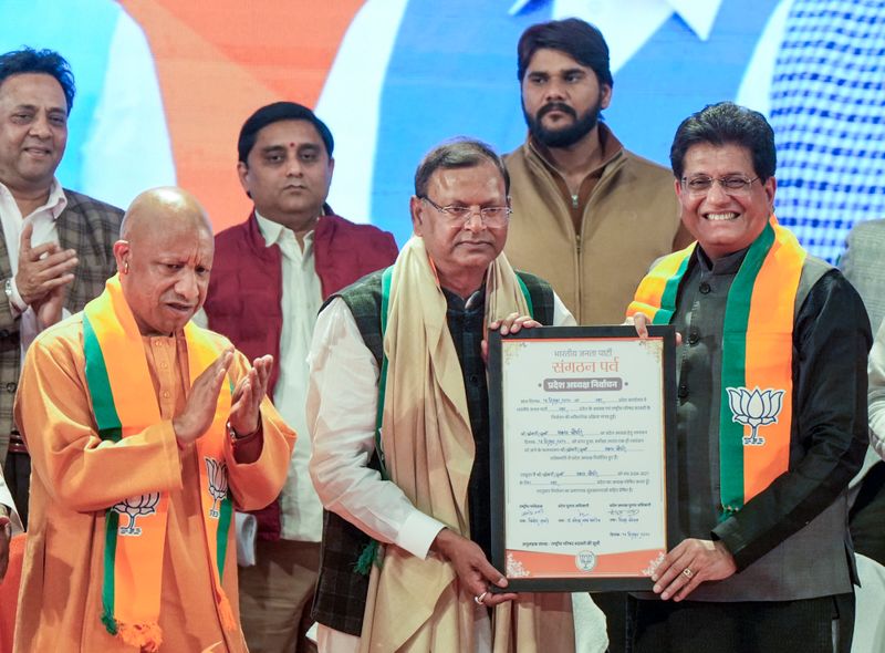 Prominent Kurmi face Chaudhary appointed UP BJP chief