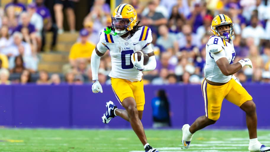 LSU football's wide receiver room takes hit amid transfer portal, draft ...