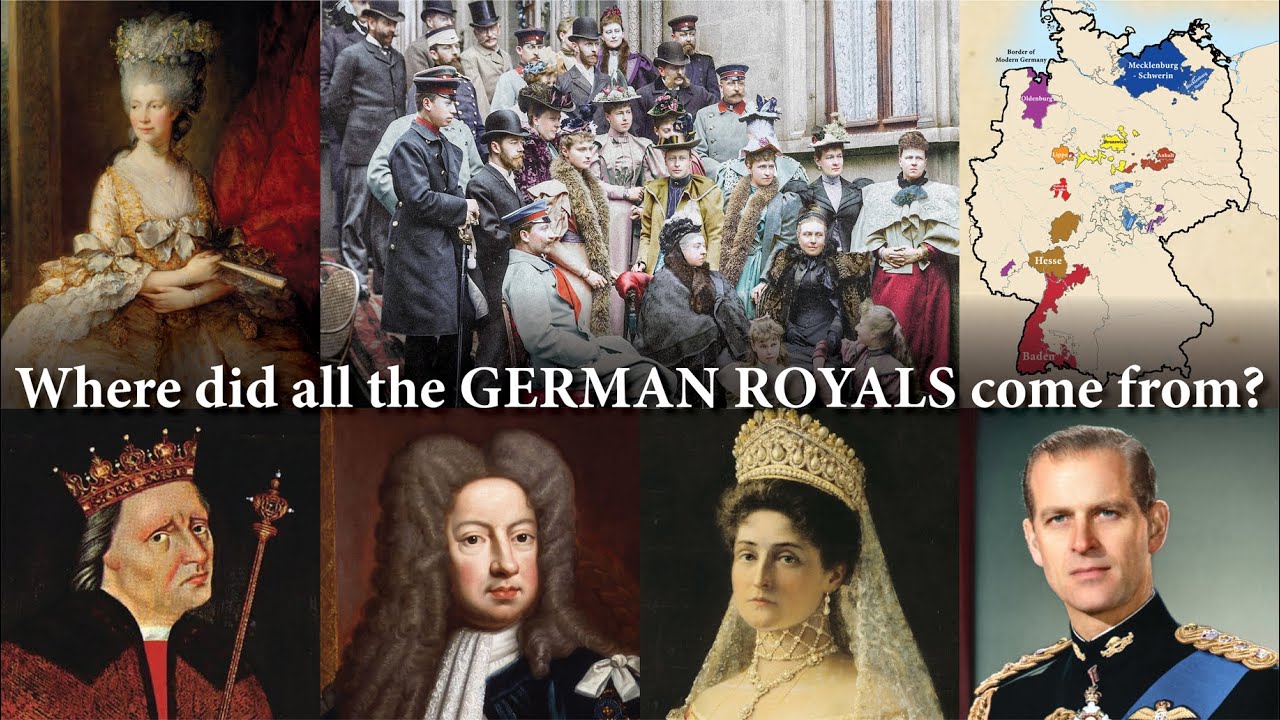 German monarchies before 1918: The grand duchies, duchies ...