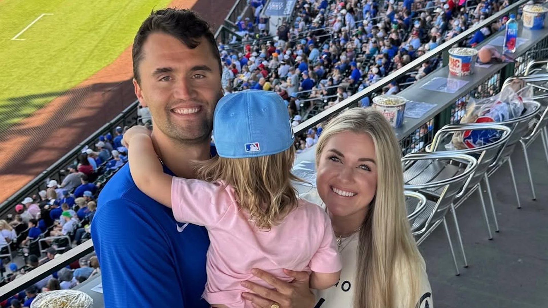 Erika Kirk slept in daughter's bed for months after husband Charlie's death
