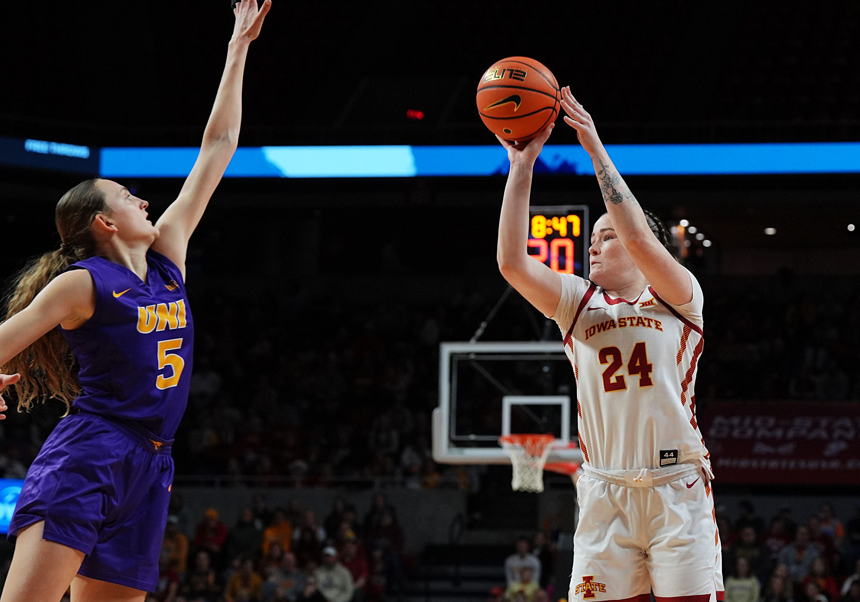 Iowa State women's basketball vs UNI score, recap, Cyclones win 81-53