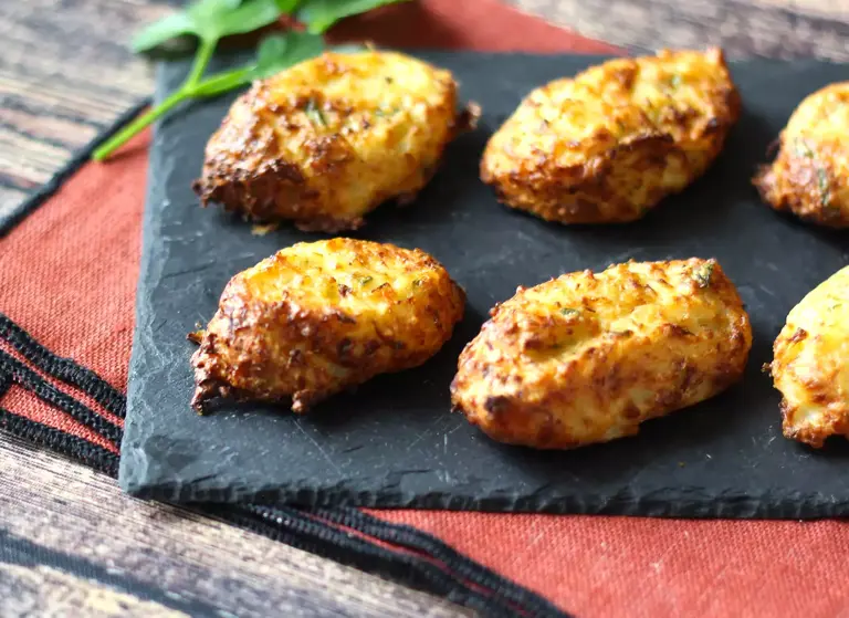 Cauliflower croquettes in airfryer: the economical and vegetarian recipe