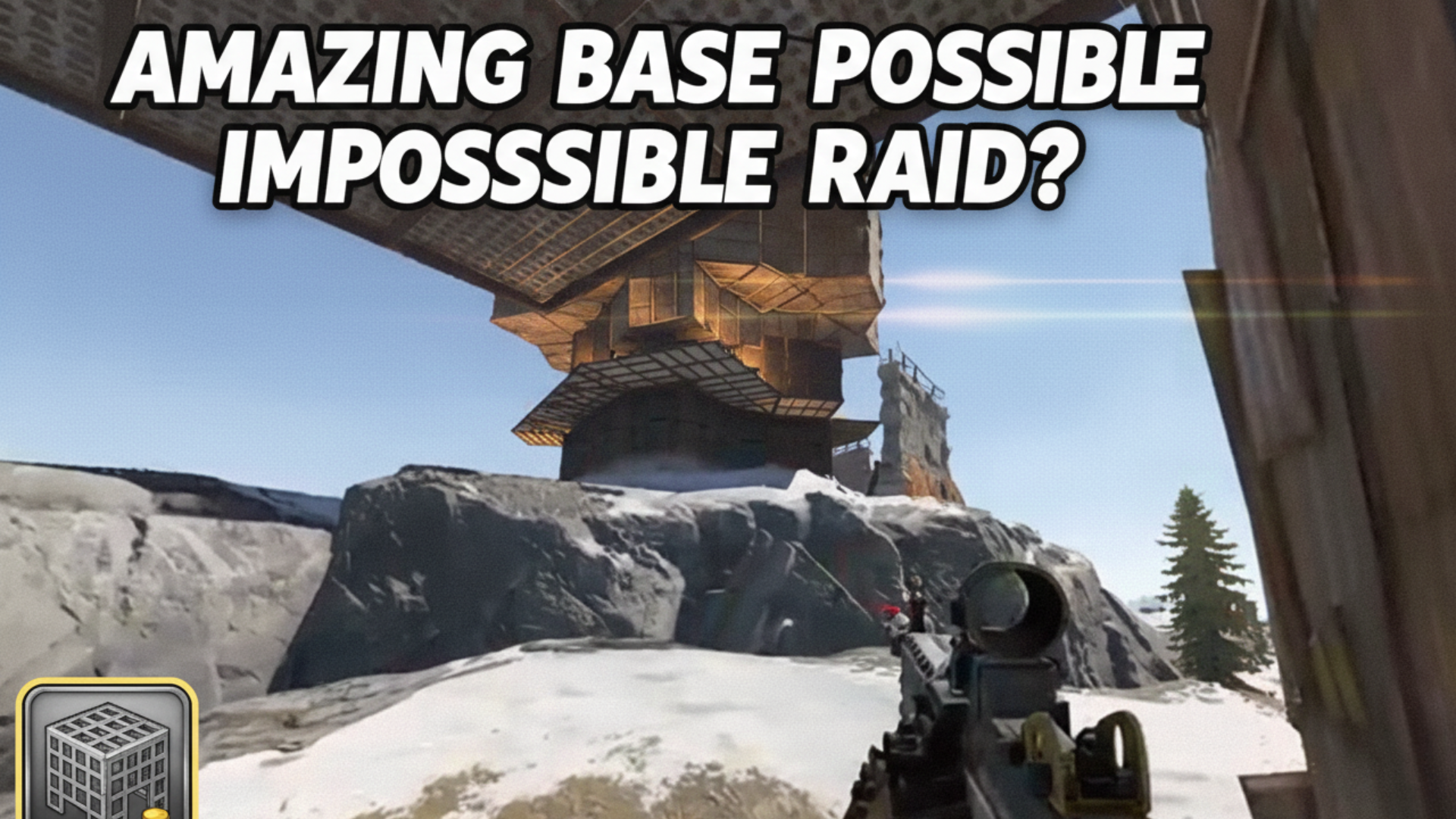 Genius or meme? The widest base ever built!