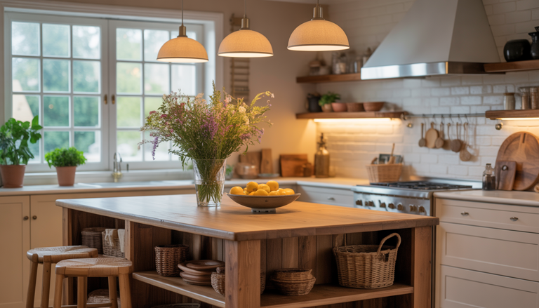 15 decorating ideas for a warm, practical kitchen