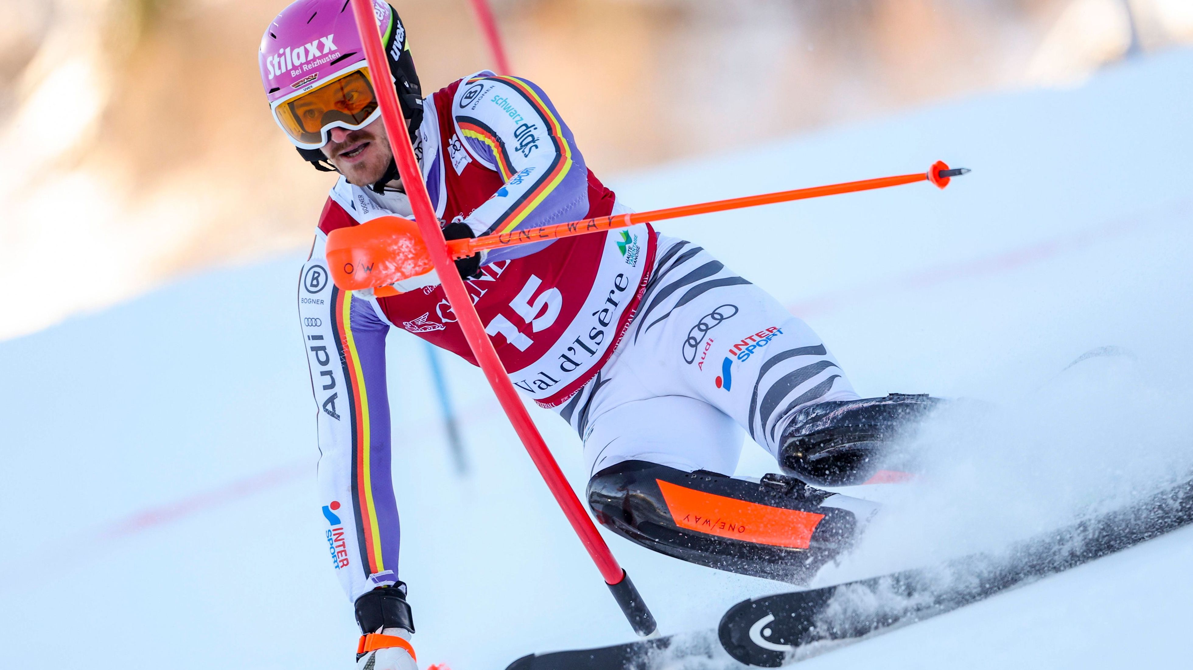 Slalom in Val d'Isere: Straßer unterliegt seinem "Endgegner"
