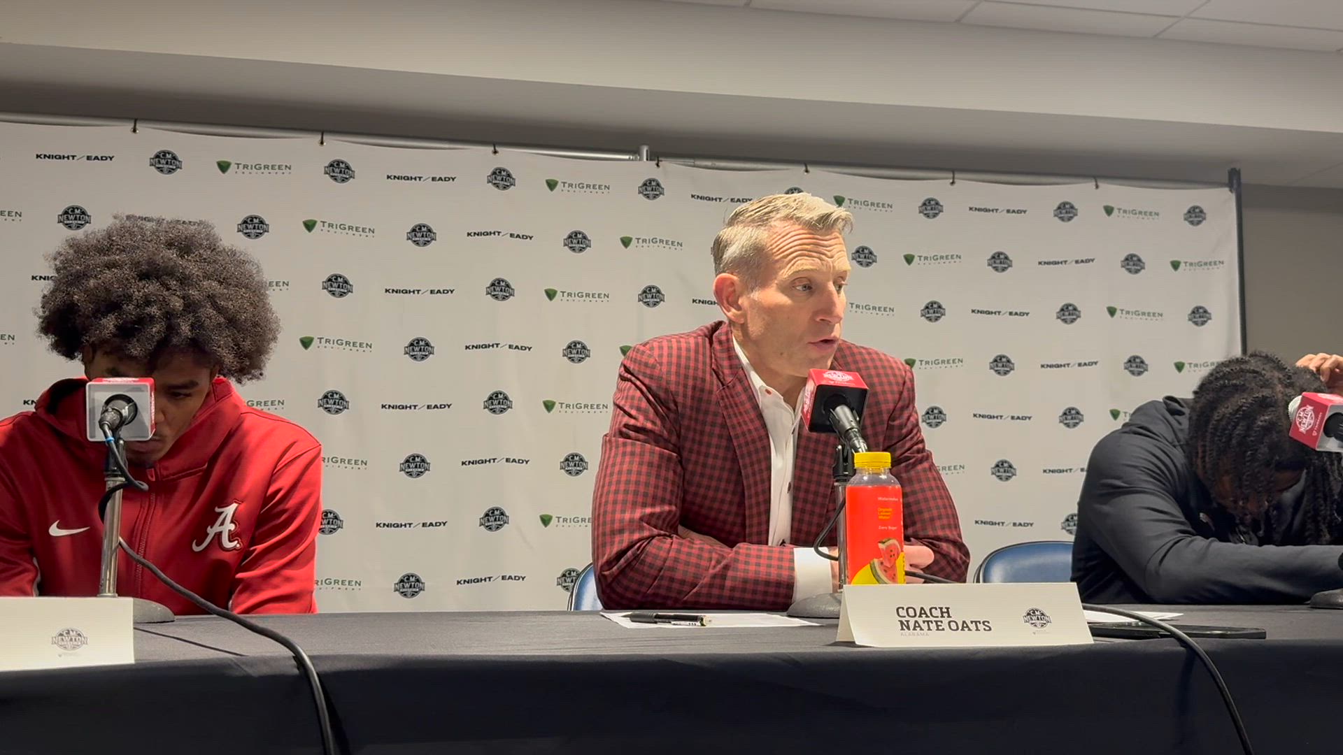 Nate Oats' opening comments after losing to Arizona