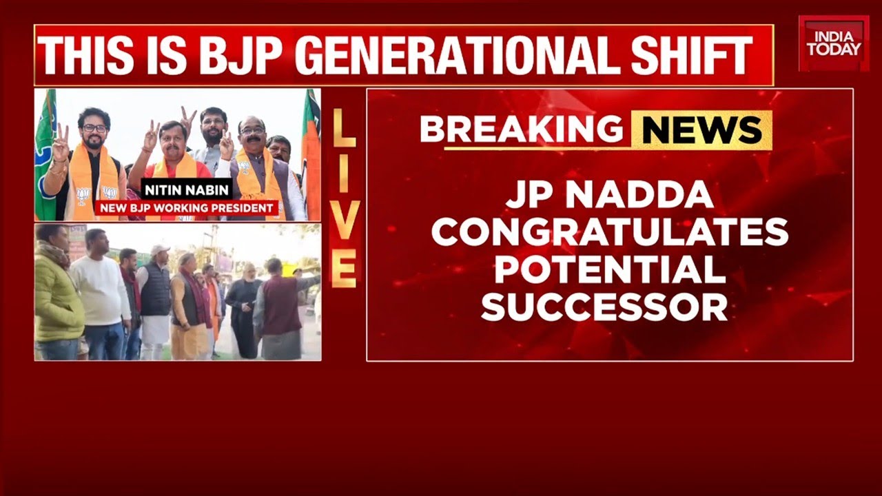 Nitin Naveen appointed BJP national working president; JP Nadda wishes ...