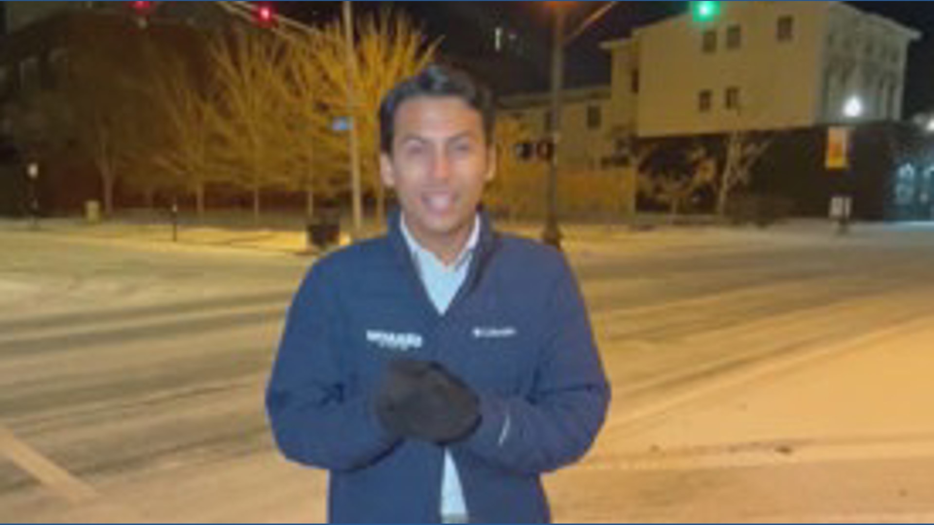 Downright frigid Sunday morning!