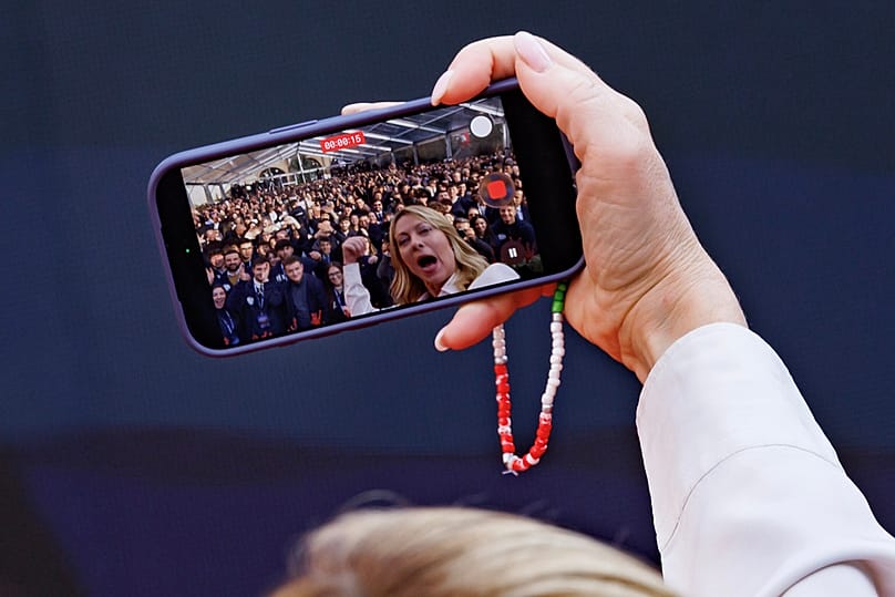 Meloni calls for Europe to strengthen defence as US signals pullback