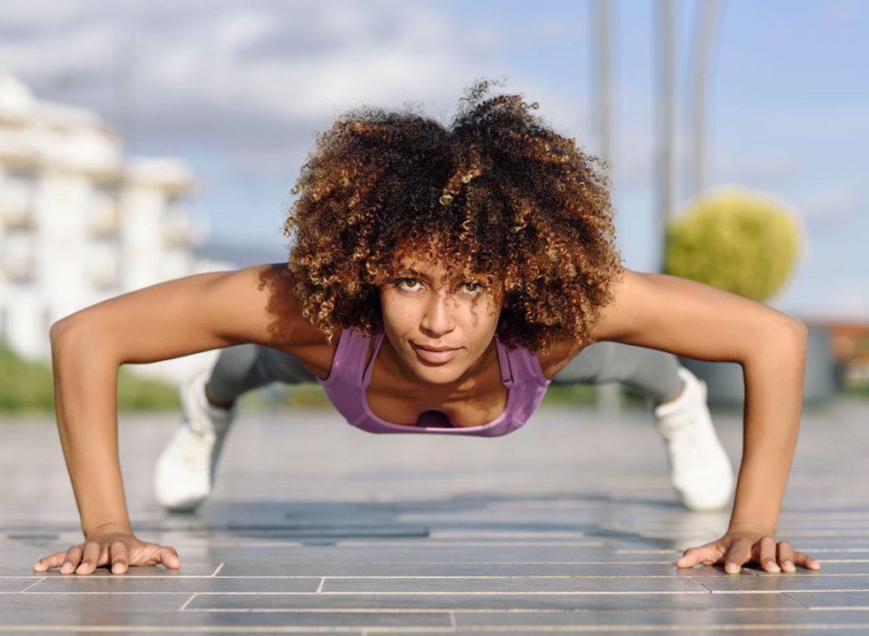 If you can do this many pushups after 55, your upper-body strength is elite