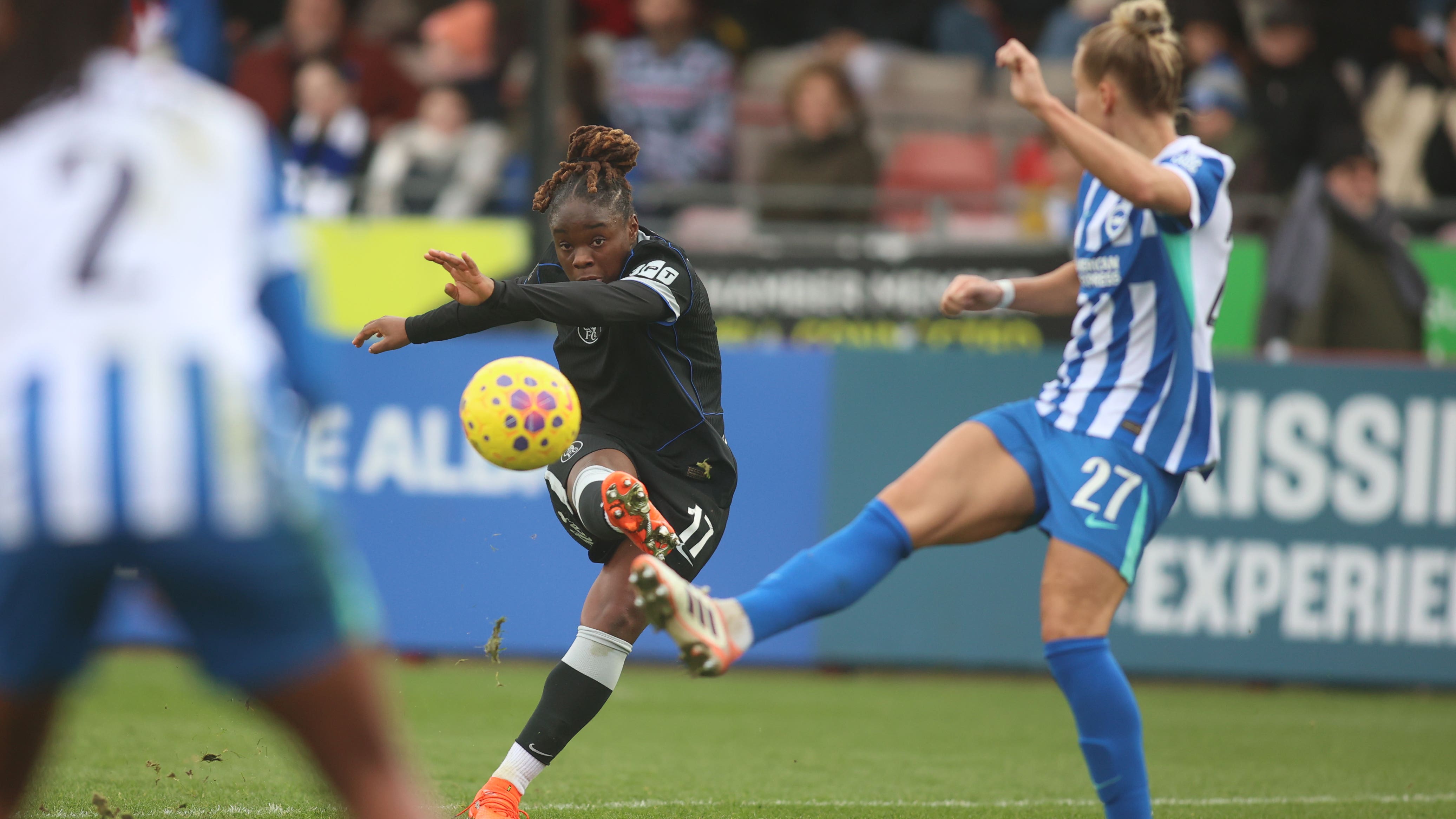Sandy Baltimore strike sets Chelsea on their way to 3-0 win at Brighton