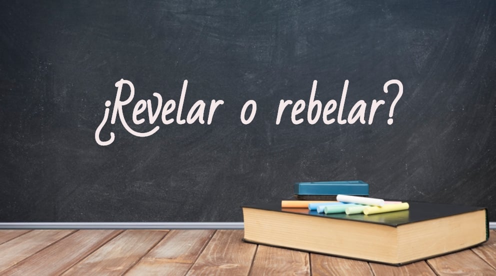 Cómo se escribe revelar o rebelar