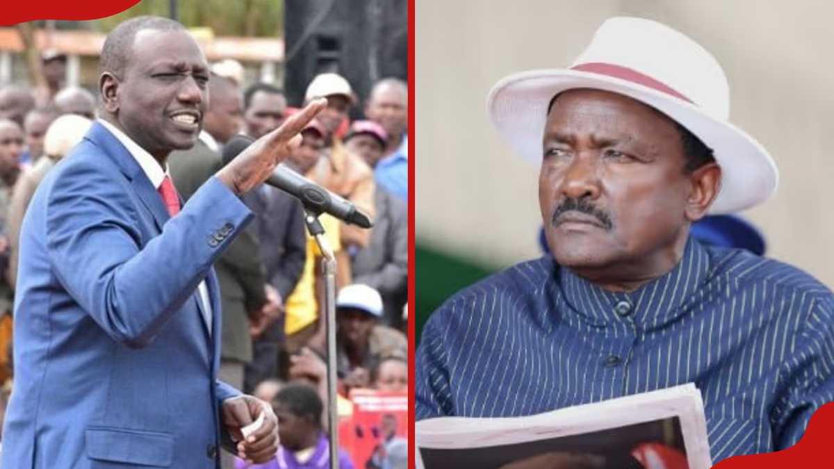 William Ruto tears into Kalonzo Musyoka for opposing his agenda of ...
