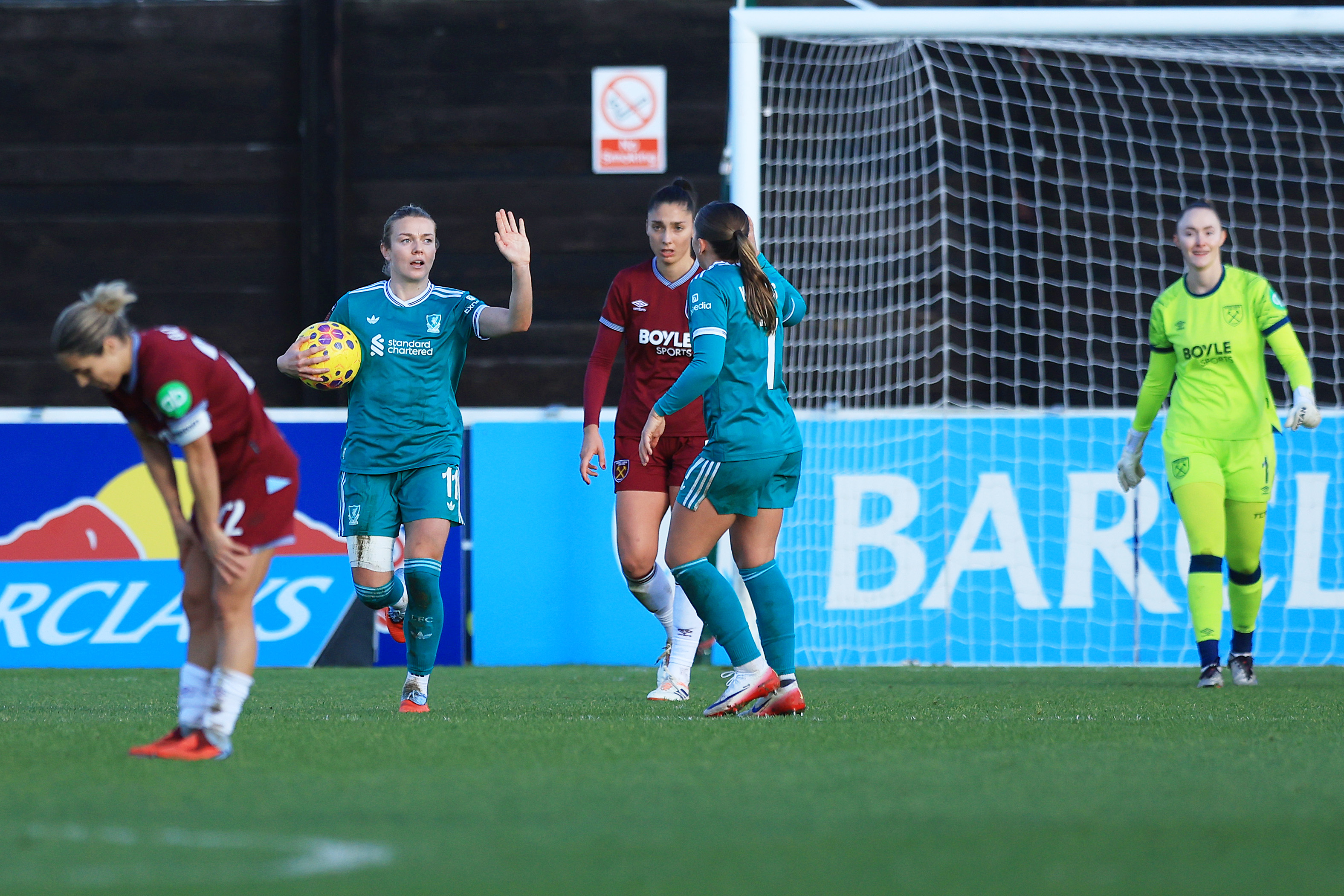 West Ham 2, Liverpool FC Women 2: Reds battle for important point