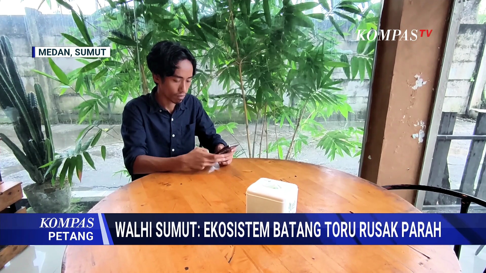 Walhi Sumut ungkap ekosistem Batang Toru rusak parah | Kompas Petang