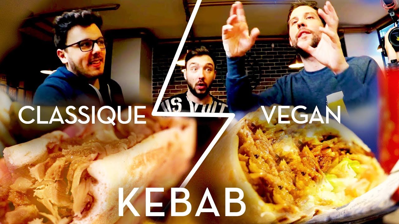 Kebab VEGAN vs CLASSIQUE : Qui va gagner ? Avec David Lafarge & Siphano