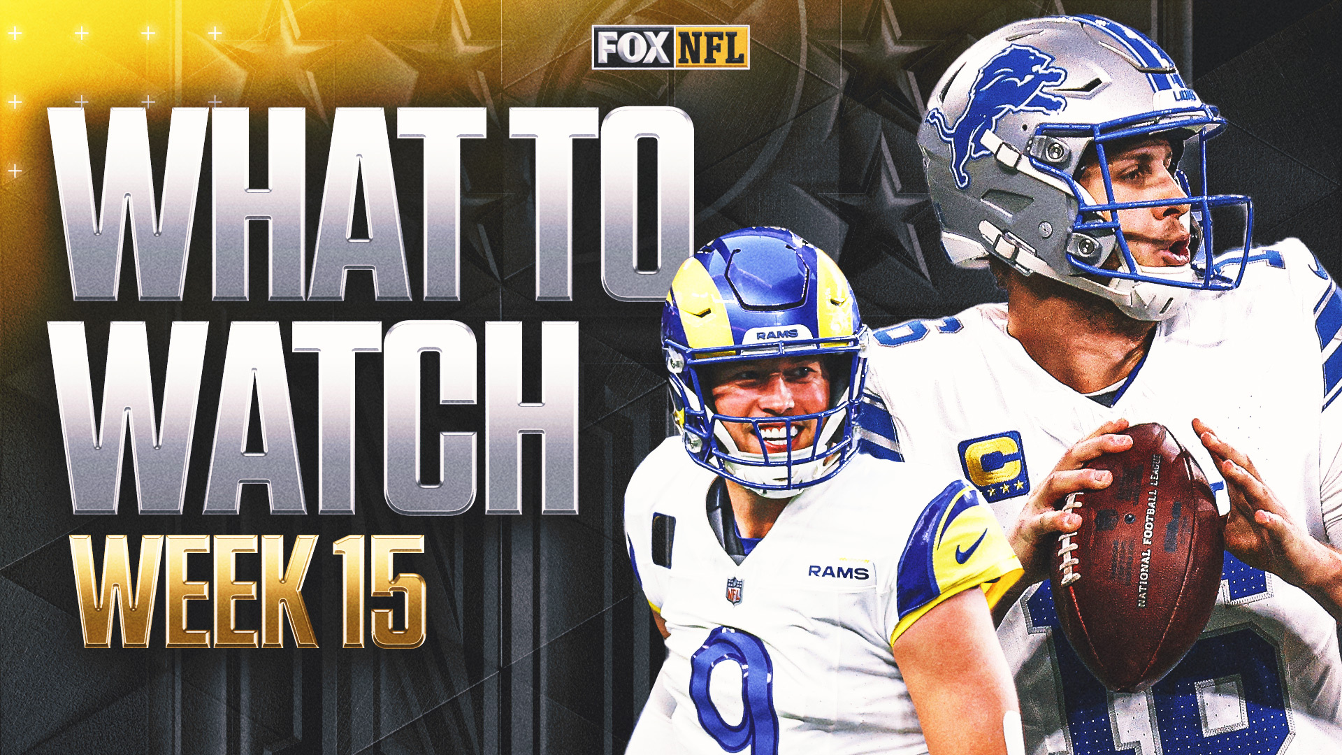 NFL Week 15 preview: Stats and storylines for 7 FOX Sports games