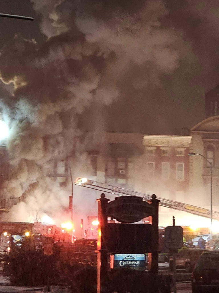 Fire damages multiple buildings in Lebanon