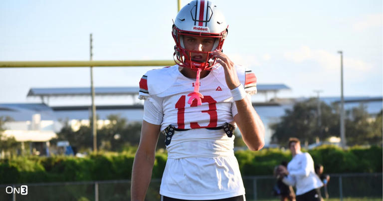 Rivals names Notre Dame QB signee Noah Grubbs Florida high school ...