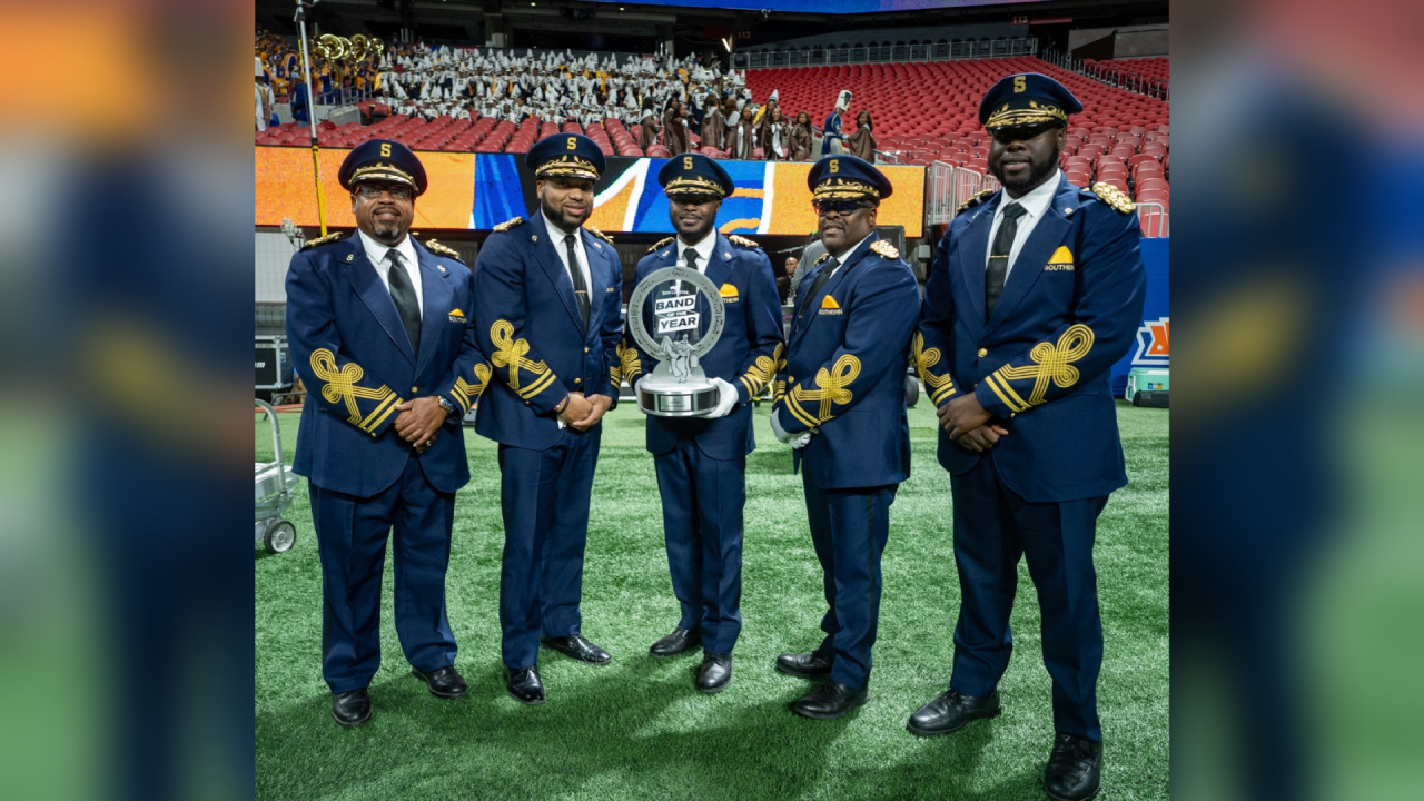 Southern University Human Jukebox named ESPN Band of the Year