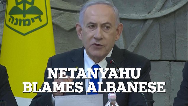 Netanyahu attacks Albanese 'for pouring fuel on anti-Semitism'