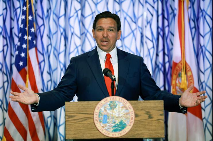 Florida's Ron DeSantis diverted millions of dollars to block two pieces ...