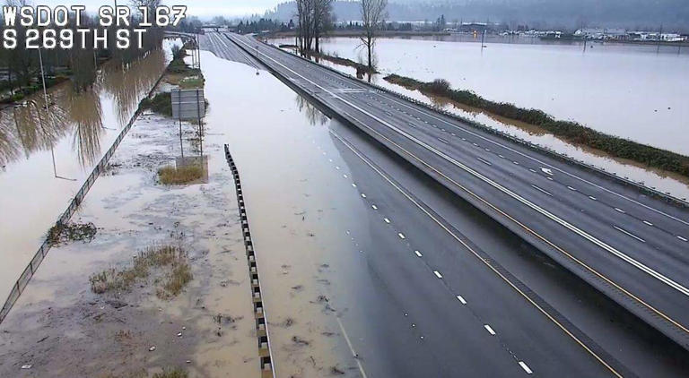Important Puget Sound-area freeway reopens following flood closure