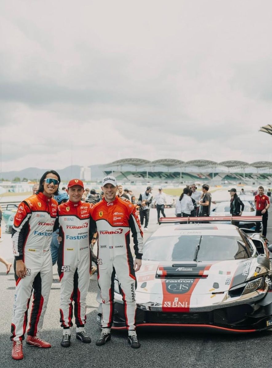 Sean Gelael bantu AF Corse 51 dekati podium race 2 Asian Le Mans Series ...