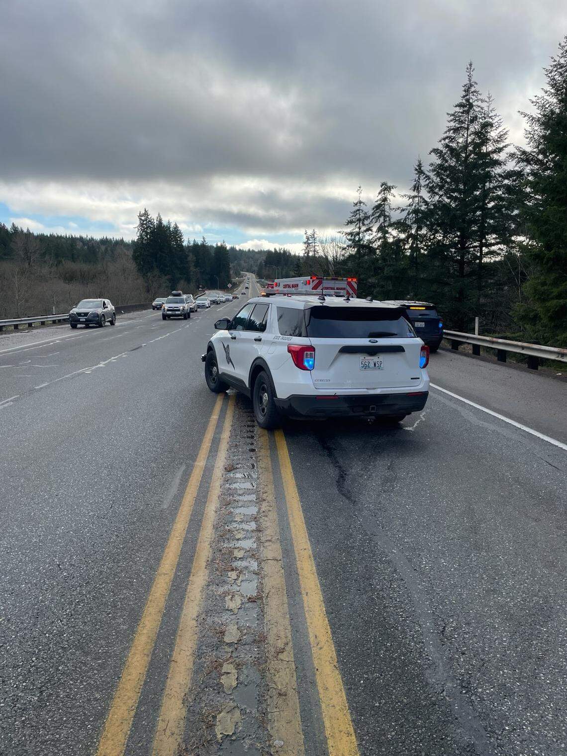 Shelton pedestrian hit by car on Highway 101 Friday afternoon, troopers say