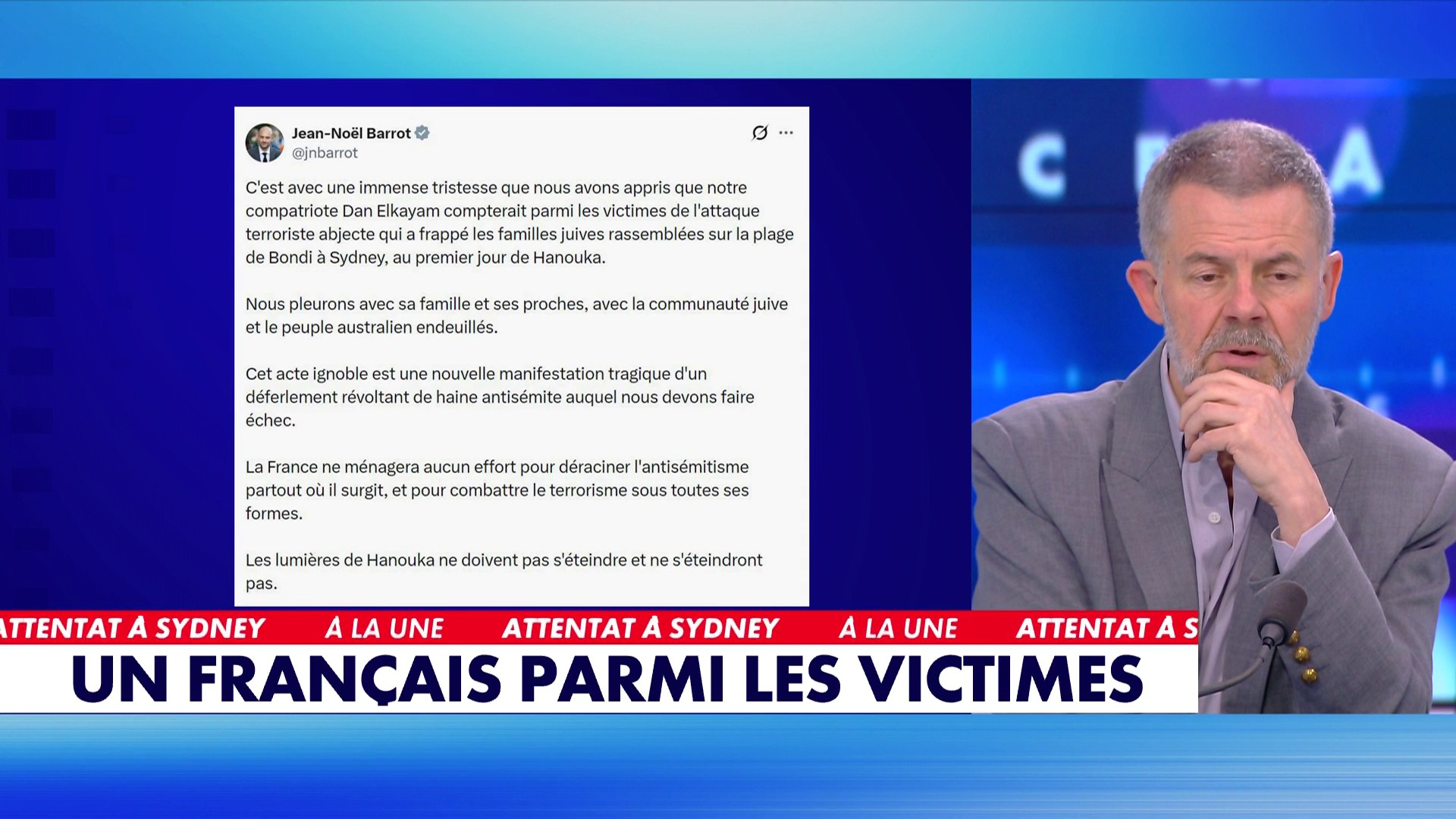 Eric Naulleau réagit à l'attentat de Sydney