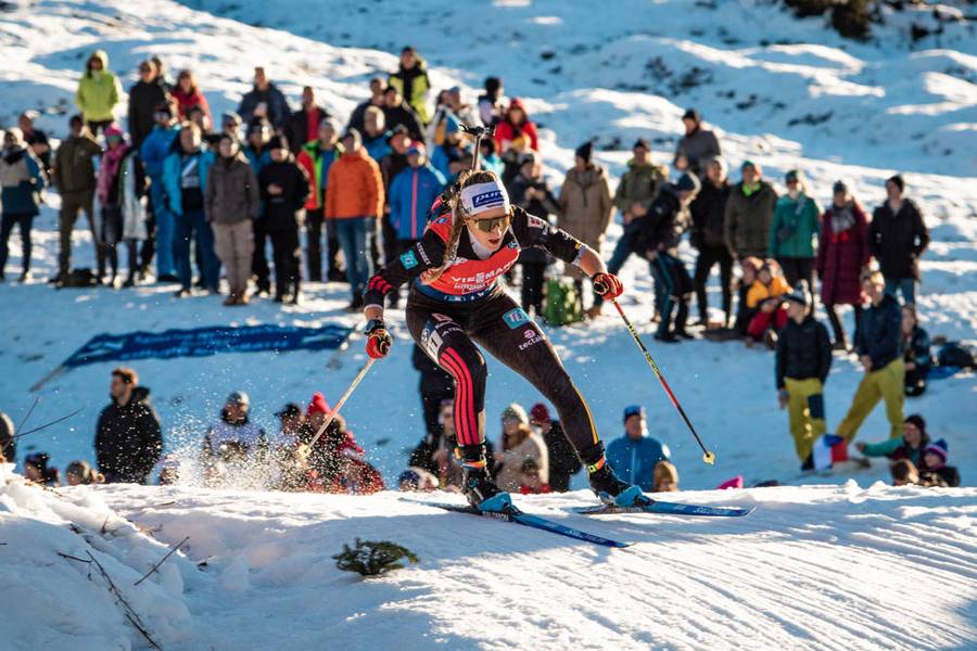 Deutsche Biathletinnen verpassen Podium