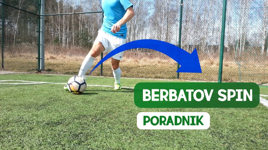Berbatov spin — poradnik wykonania kroku po kroku