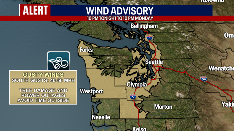 Second round of stormy weather ahead for Seattle this week