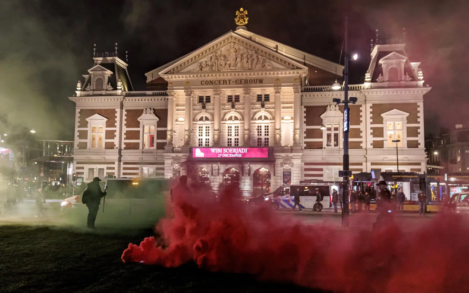 Dutch police arrest 22 at protest against Israeli cantor’s concert