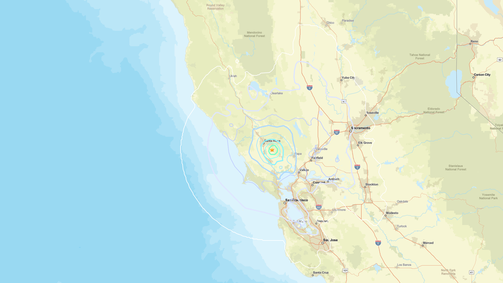 Magnitude 4.0 earthquake hits near Santa Rosa