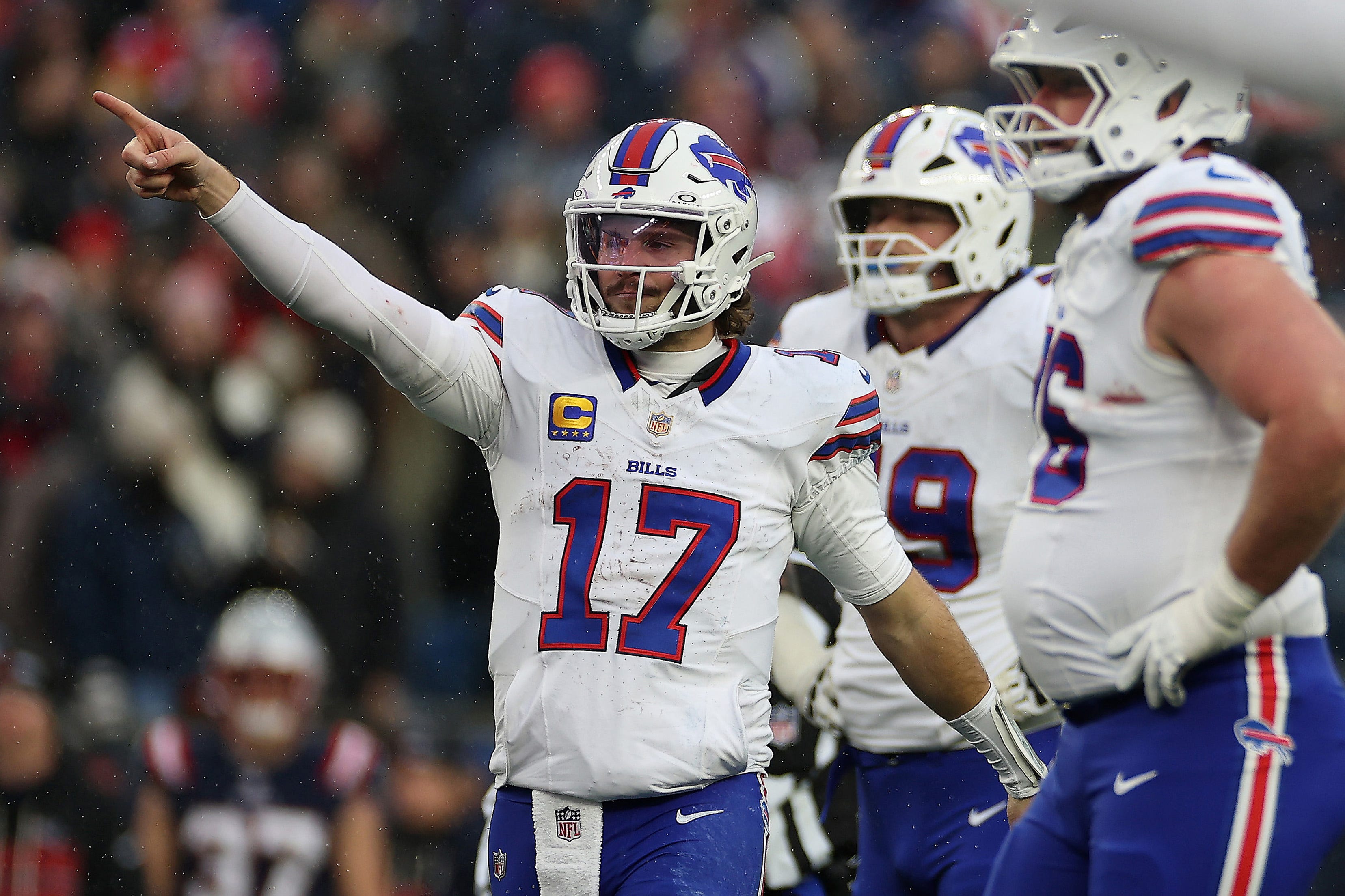Josh Allen and Drake Maye stats in Bills vs. Patriots game in Week 15