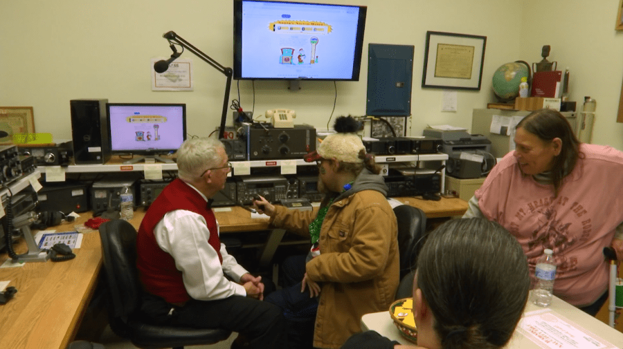 Kids talk to Santa Claus over ham radio at Museum of Radio and Technology