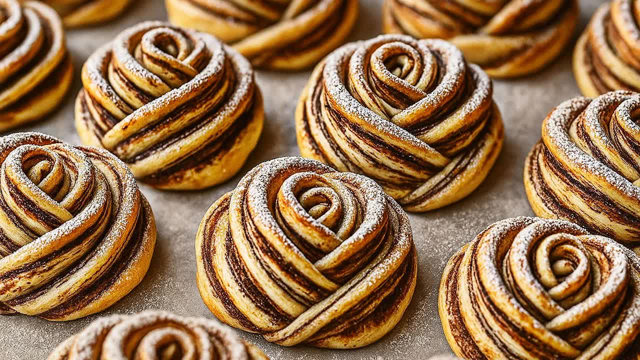 Dessert "Snow Rose"! I bake it every year for Christmas – everyone ...