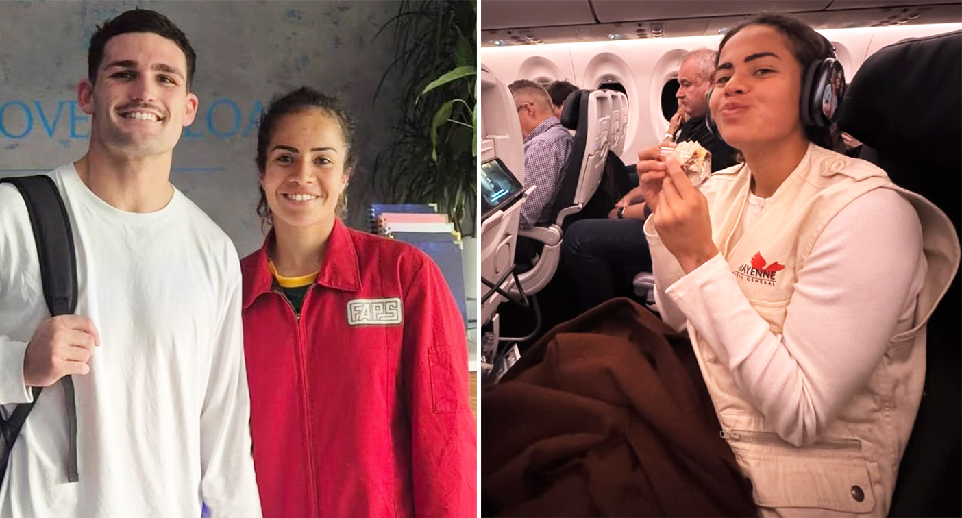 Reece Walsh's sweet moment with ex-partner as Nathan Cleary laps up ...